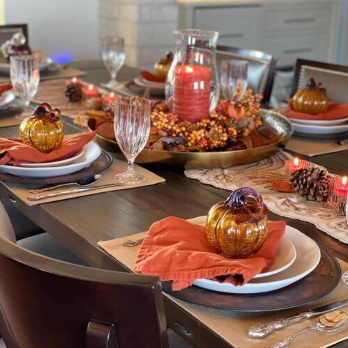 33 Easy Fall Table Setting Ideas - Mica Restaurant