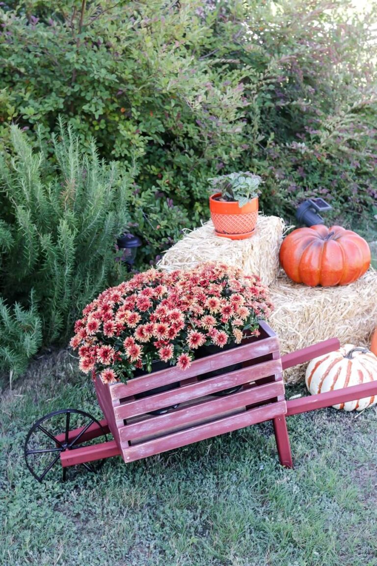 35 Easy DIY Fall Outdoor Decor Ideas - Mica Restaurant