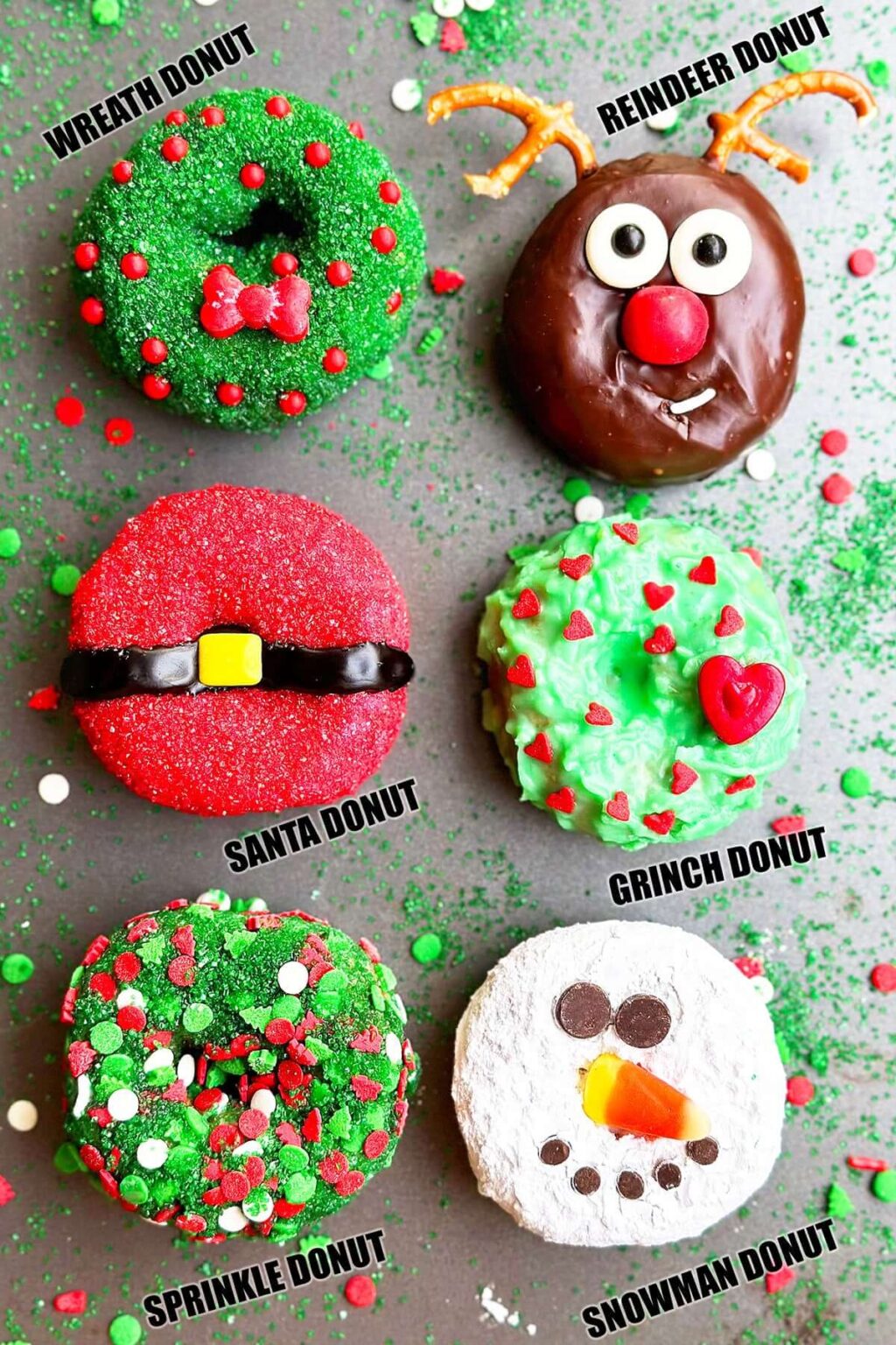 33 Best Christmas Donut Ideas