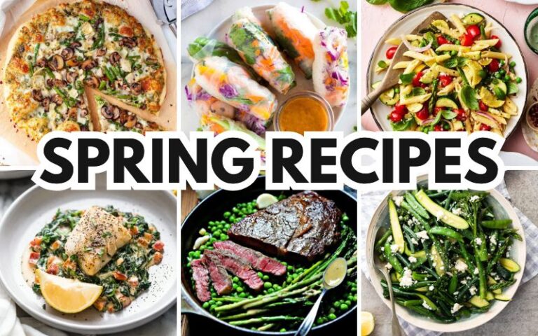 34 Easy Spring Recipe Ideas - Mica Restaurant