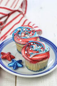 34 Best Red, White, and Blue Cupcake Ideas