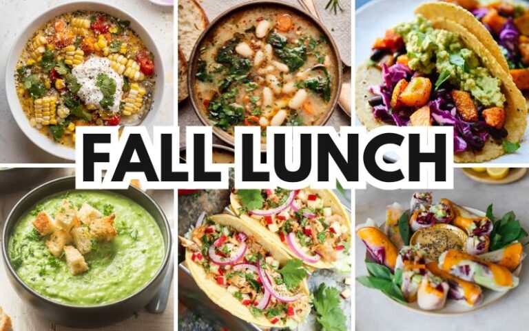 34 Best Fall Lunch Ideas